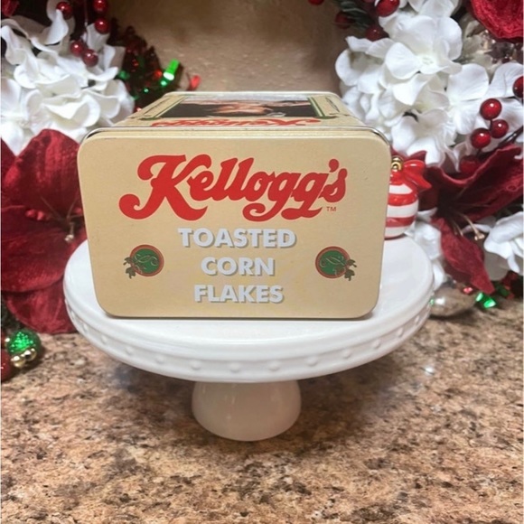 kellogg’s | Storage & Organization | Vintage Tin Kelloggs Toasted Corn ...